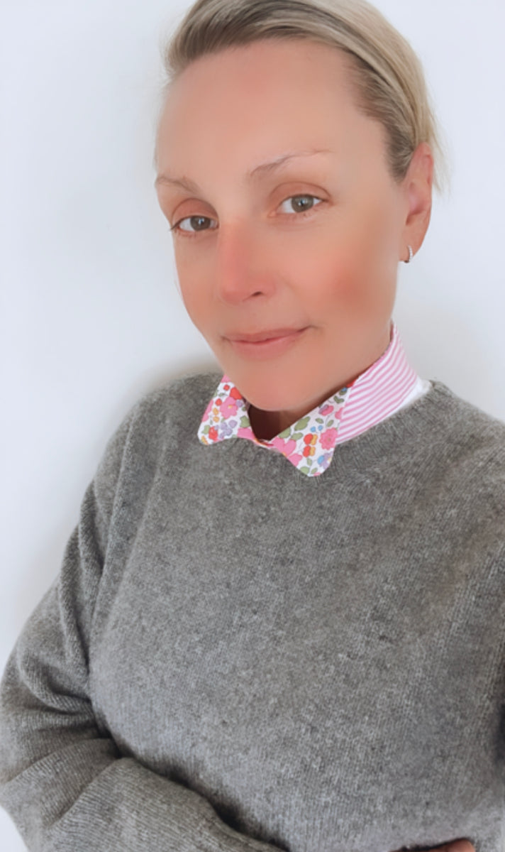 The 'Posie’ Round Wing Tip Collar